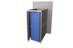 Single Changing Room Cubicle Set - Toilet Cubicle Warehouse